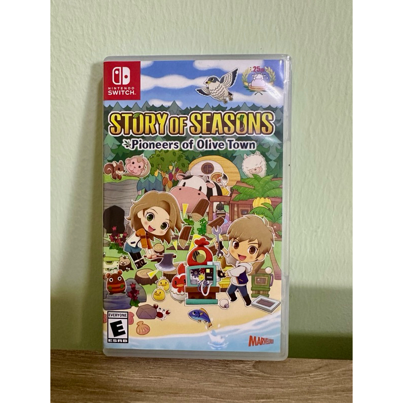 แผ่นเกมส์ มือ 2 Story of seasons Pioneers of olive town nintendo switch ...