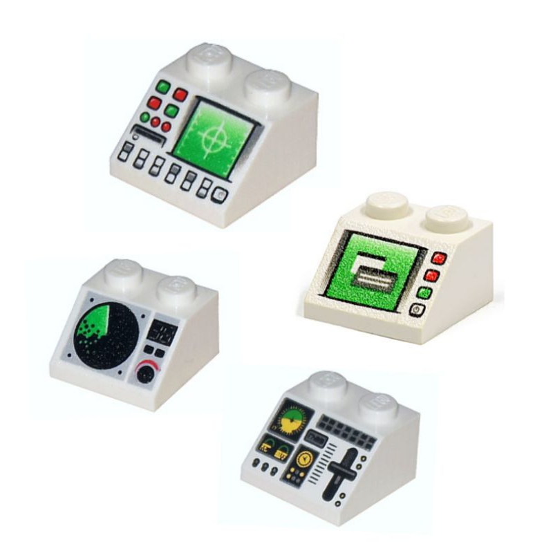Lego Part - 3039* slope 45 2x2 เลโก้ หน้าปัด แผงควบคุม | Shopee Thailand