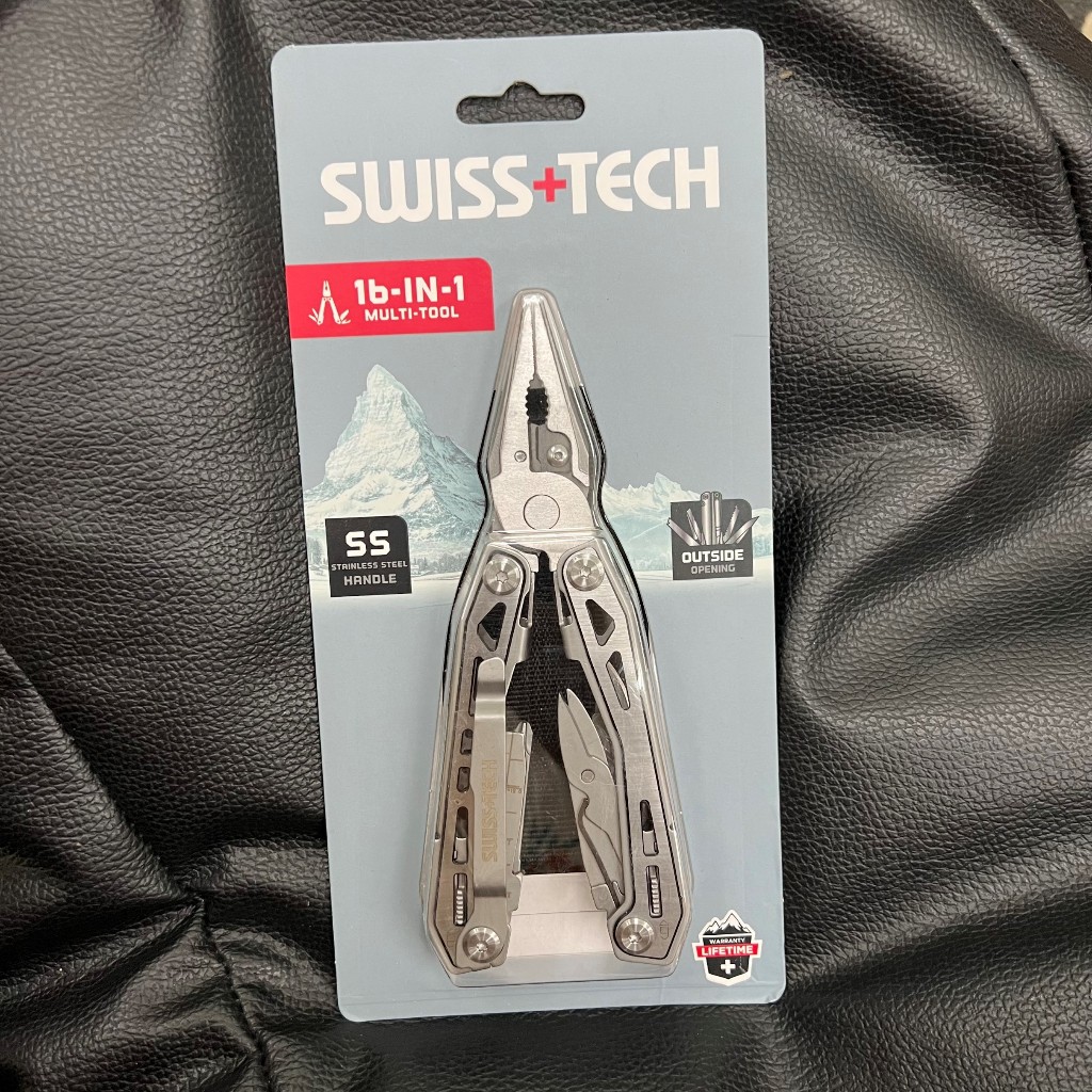 Swiss+Tech 16-IN-1 เครื่องมืออเนกประสงค์ Multitools ST021033 | Shopee ...