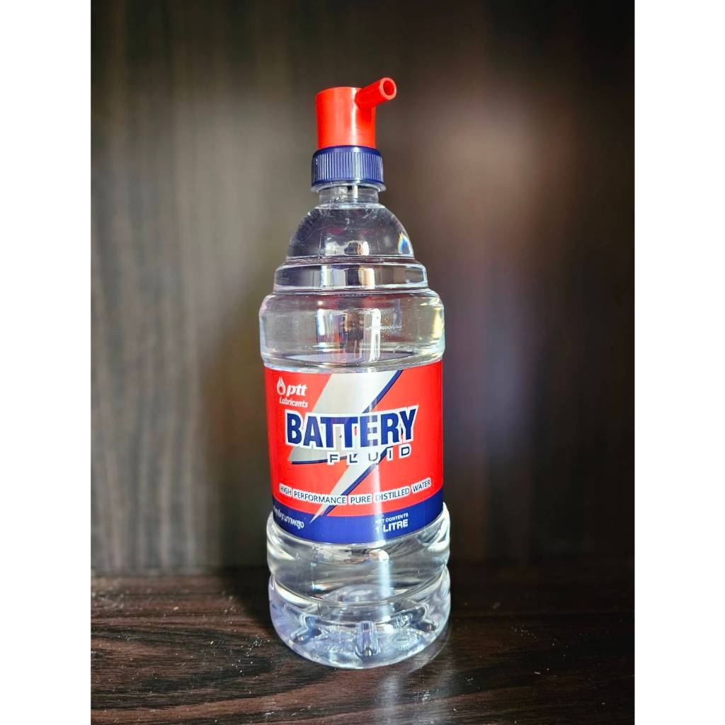 น้ำกลั่น Battery Fluid PTT | Shopee Thailand