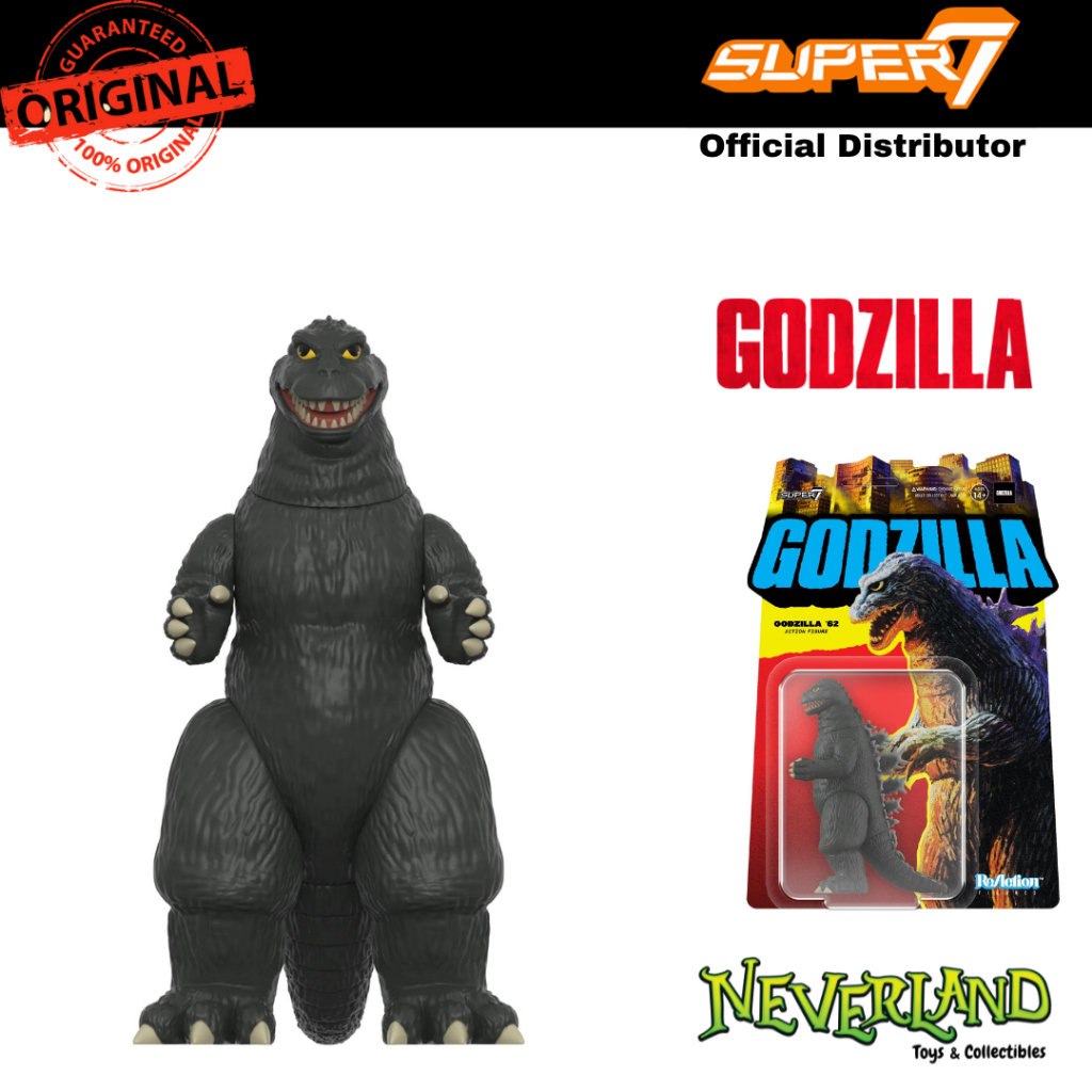 (Sold Out)Super7 Toho Godzilla '62 (Three Toes) Wave 2 ReAction Figure ...