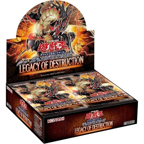 Konami Yu-Gi-Oh! Duel Monsters Legacy of Destruction (LEDE) แบบกล่อง (30 ซอง) 4988602176957 ...