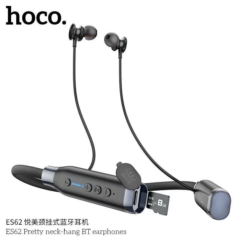 หูฟัง บลูทูธ 5.3 ใช้ได้นาน 30 ชั่วโมง Hoco ES64/ES62 In-ear Sport Wireless earphones Bluetooth 5 ...