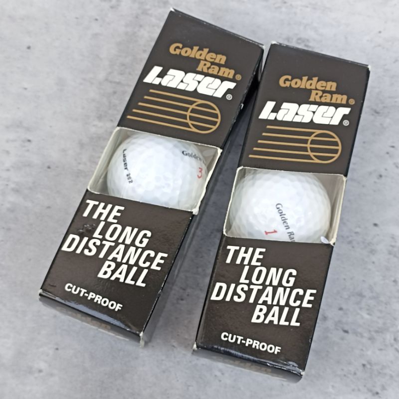 GOLDEN RAM >> LASER 392 Long Distance Ball ลูกกอล์ฟใหม่ (เบอร์ 1, 3 ...