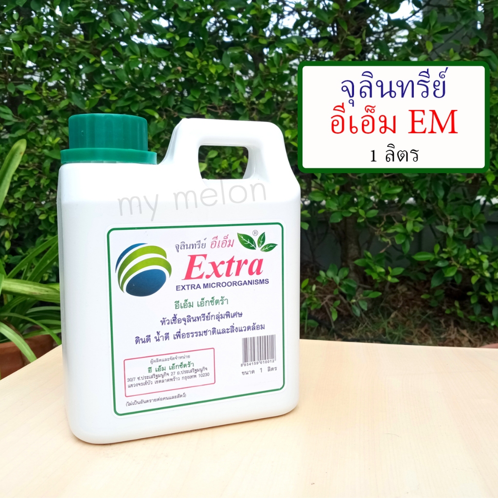 จุลินทรีย์อีเอ็ม Em Extra 1ลิตร หัวเชื้อจุลินทรีย์ที่มีประสิทธิภาพ | Shopee Thailand