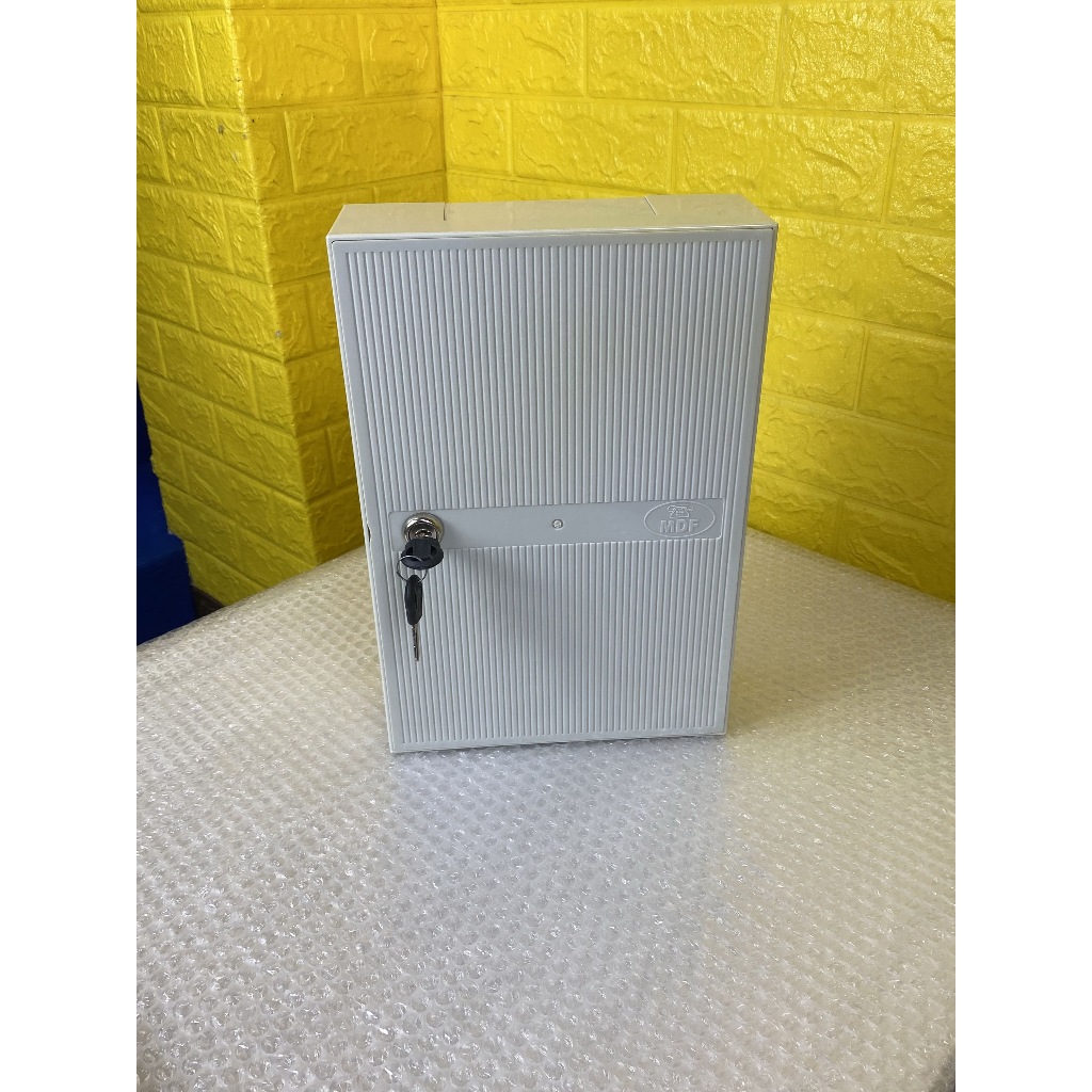 ตู้พักสายกระจายสายโทรศัพท์ MDF BOX, TC Plastic Box II รองรับที่ 100 คู่ ...