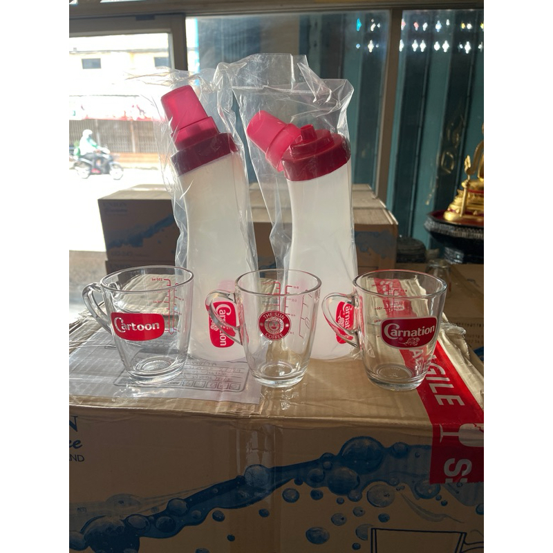 แก้วตวงมีหูจับ ชงร้อนกาแฟ สเกล8oz/250ml/1Cup (ราคาใบละ)พร้อมส่ง | Shopee Thailand