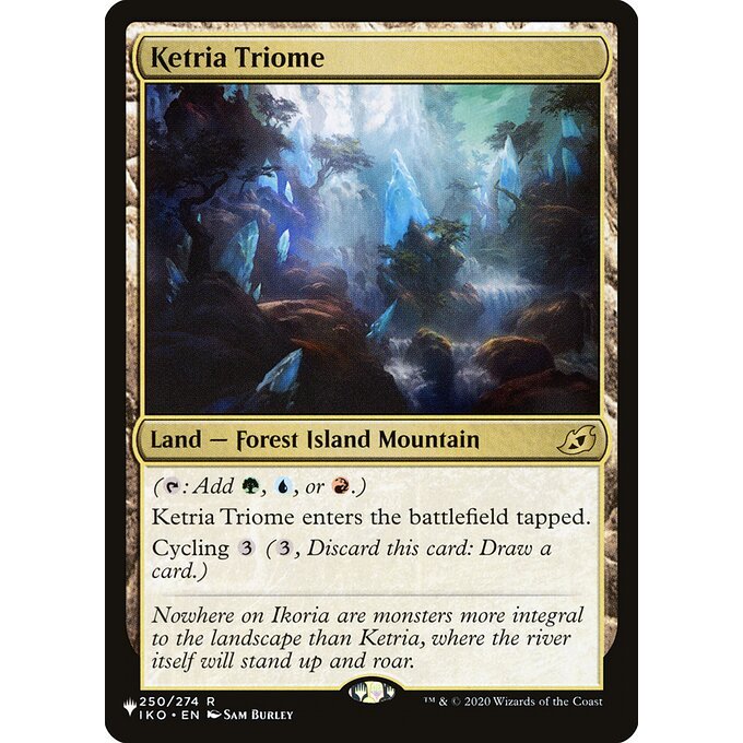 [Ikoria: Lair of Behemoths] - [IKO] - [Ketria Triome] [Borderless ...