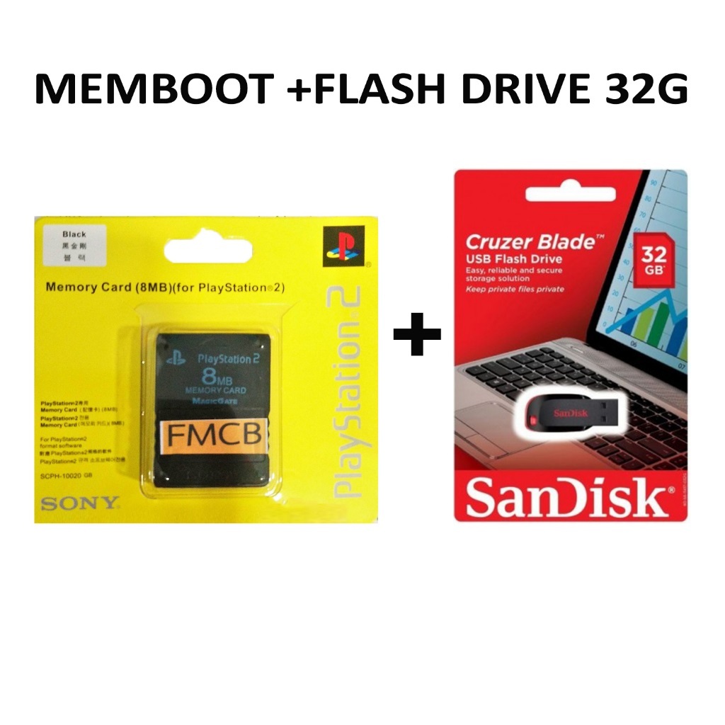 PS2 Free Memory Card Boot (FMCB)opl กับ usb พร้อมลง game สำหรับเครื่อง ...