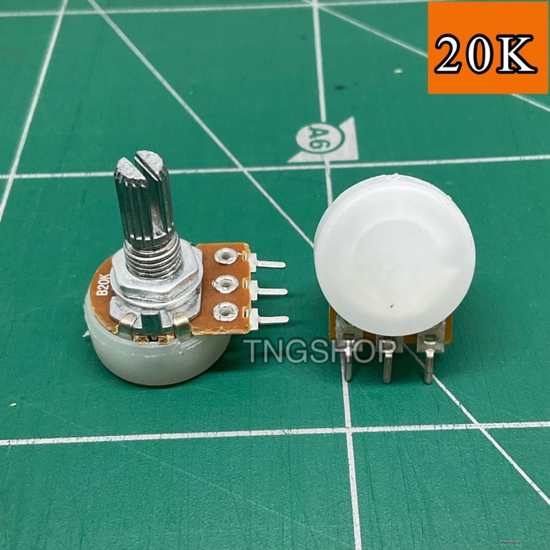 VR วอลลุ่ม 1K 5K 10K 20K. 50K. 100K. 250K. 500K. 1M 500โอม ปรับค่าต้าน ...