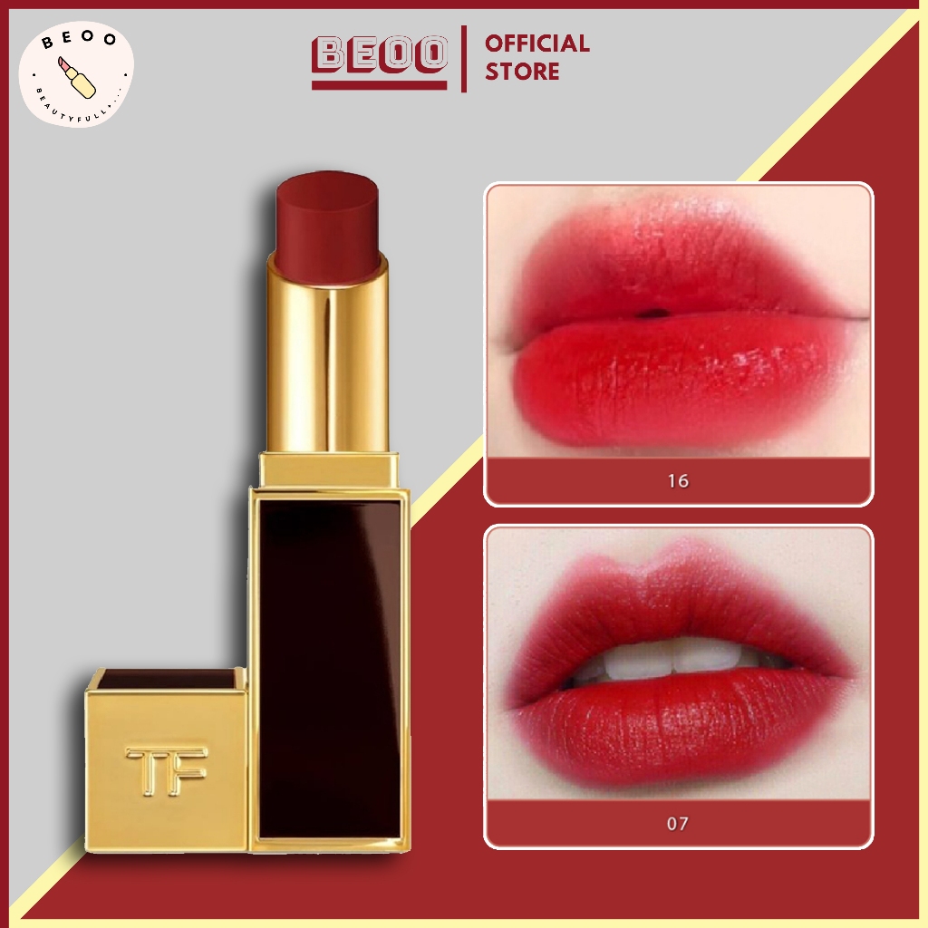 ลิปสติก Tom Ford TF Lip Color Satin Mate 3,3g Authentic ลิปสติกเนื้อแมตต์ นุ่ม บาง และบางเบา ...