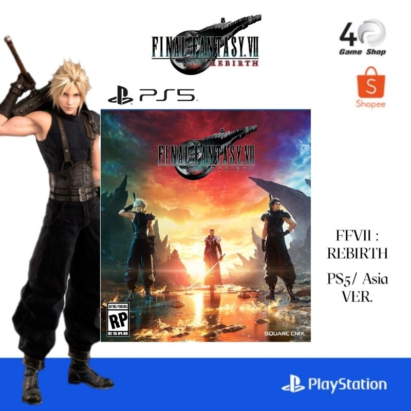 Final Fantasy VII : Rebirth [PS5 FFVII:REBIRTH][FFVII] | Shopee Thailand