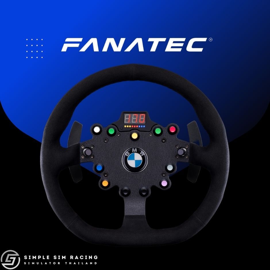 Fanatec Clubsport Steering Wheel BMW GT2 V2 | Shopee Thailand