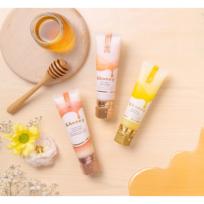 (พร้อมส่ง) &Honey Melty Moist Hand Cream โลชั่นทามือ &honey มือนุ่มชุ่มชื้นแบบสาวญี่ปุ่น ...