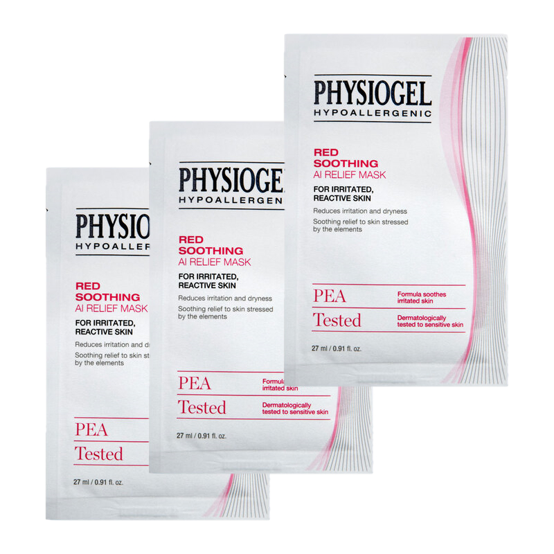 Physiogel Red Soothing AI Relief Mask 27 ml. / Physiogel Daily Moisture ...