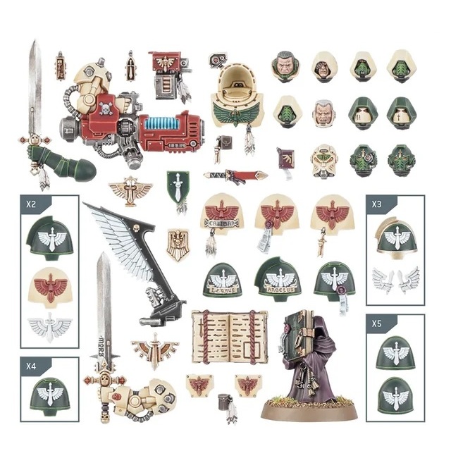 Warhammer 40k : Dark Angels : Upgrades and Transfers | Shopee Thailand