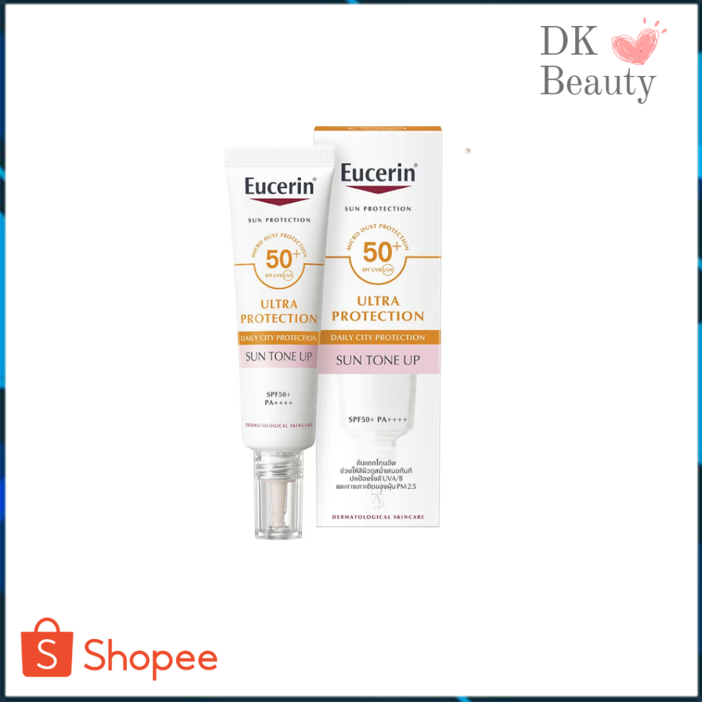 [164] Eucerin ULTRA PROTECTION SUN TONE UP SPF50+ PA++++ 30 ML กันแดด ปกป้องฝุ่น PM 2.5 | Shopee ...