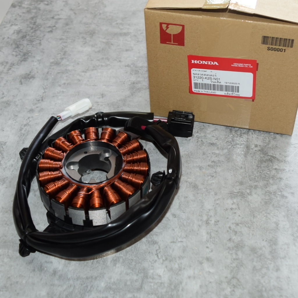 ขดลวดสเตเตอร์ (STATOR COMP R) PCX160 ปี2021-2023 /CLICK160 ปี 2022 แท้ ...