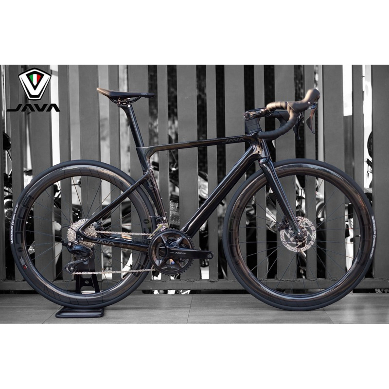 New! Java Vesuvio Disc 24speed Shimano 105 เต็มกรุ๊ป R7120 ดิสน้ำมัน ...