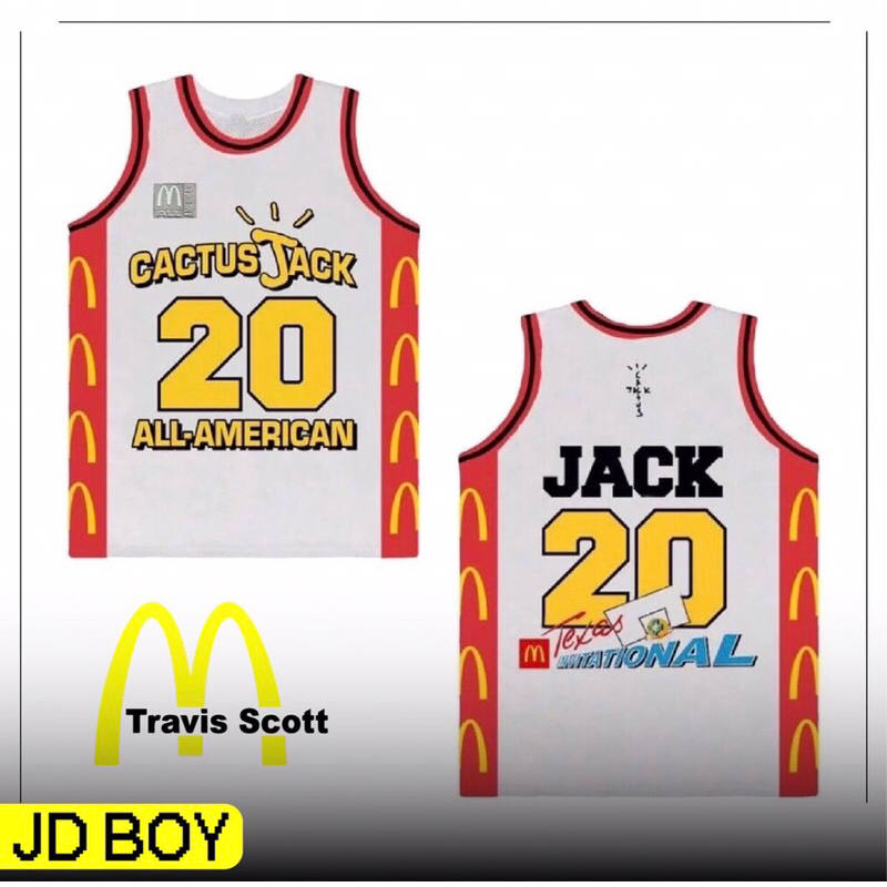 (ของแท้100%)สินค้าพร้อมส่ง JDBOY - Travis Scott เสื้อผ้า ทราวิส สก็อต ...