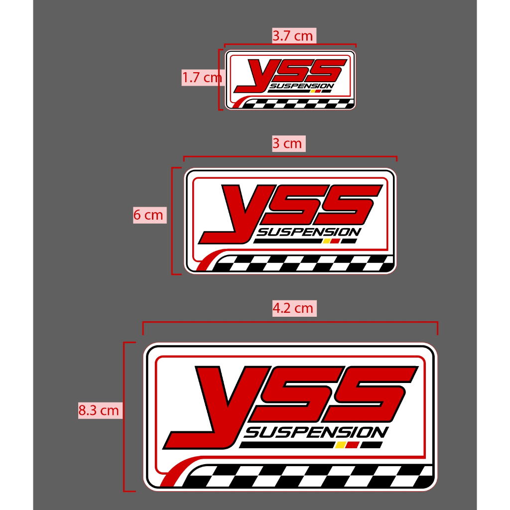 สติ๊กเกอร์ YSS ราคาต่อชิ้น | Shopee Thailand