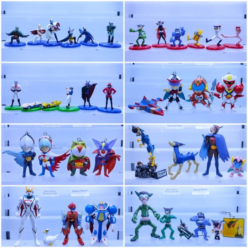 Gatchaman Speed Racer Yattaman collezione completa Neo-Human Casshern ...