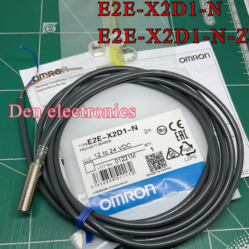 เซ็นเซอร์E2E-X2D1-N/E2E-X2D1-N-Z sensor เซ็นเซอร์ proximity 8M (2สาย NO)ใช้ไฟ12-24VDC | Shopee ...