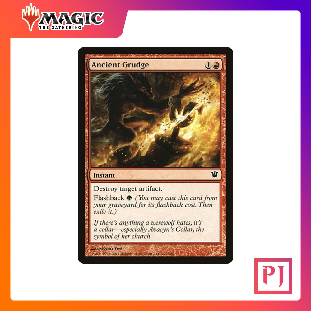 [MTG] Ancient Grudge [IST] [RED] [COMMON] [NORMAL] [ENG] (การ์ดเมจิค ...