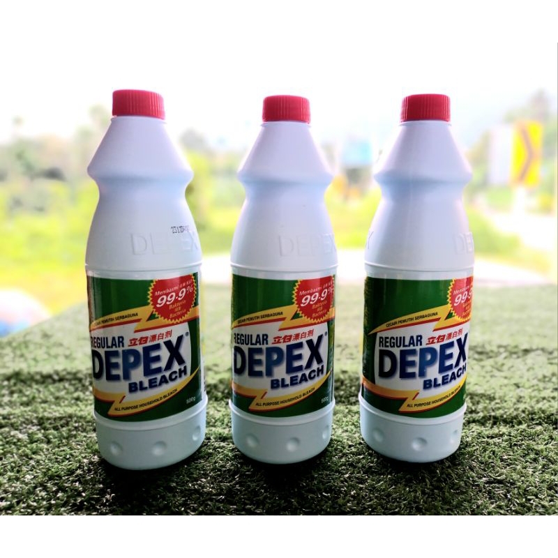น้ำยาซํกผ้าขาว DEPEX น้ำยาฟอกขาว depex ขนาด 1000/500ml | Shopee Thailand