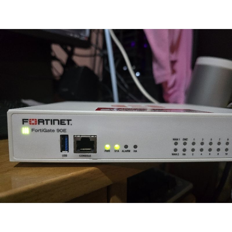 Fortinet Fortigate 90e Firewall ฟอร์ติเน็ต FG-90e พร้อมอะแดปเตอร์แท้ ...