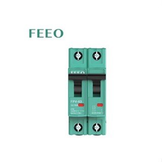 FEEO FPV-63 2P 16A 20A 25A 32A 800VDC Solar DC MCB Mini Circuit Breaker ...