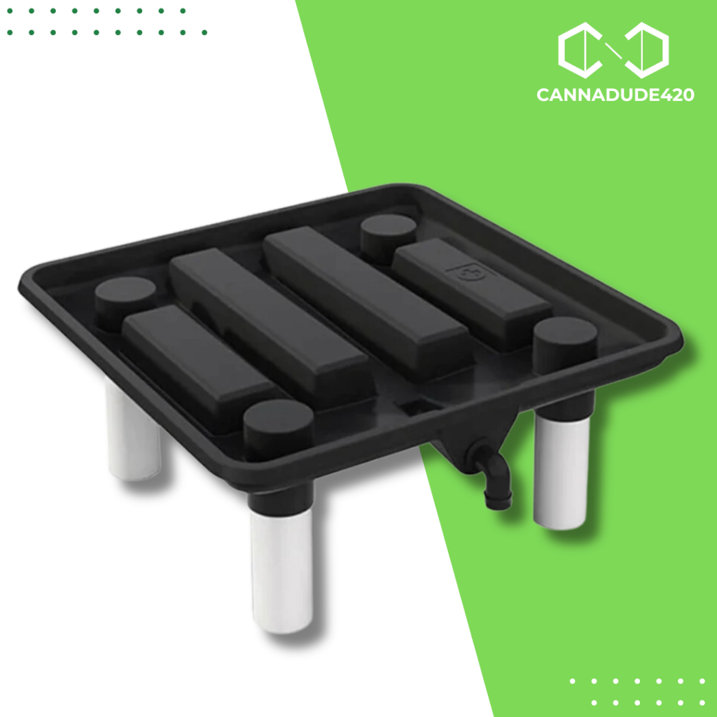 Run Off Tray ถาดรองกระถางต้นไม้ พร้อมระบบเดรนน้ำออก พร้อมขาตั้ง มีสอง ...