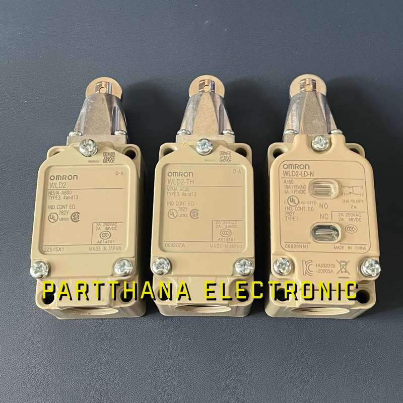 LIMIT SWITCH ลิมิตสวิทช์ WLD2 WLD2-TH WLD2-LD-N พร้อมส่งในไทย | Shopee ...