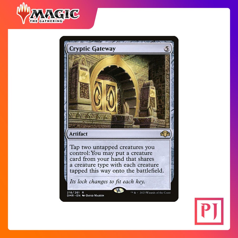 [MTG] Cryptic Gateway [DMR] [ARTIFACT] [RARE] [NORMAL] [ENG] (การ์ดเมจิค / Magic the Gathering ...