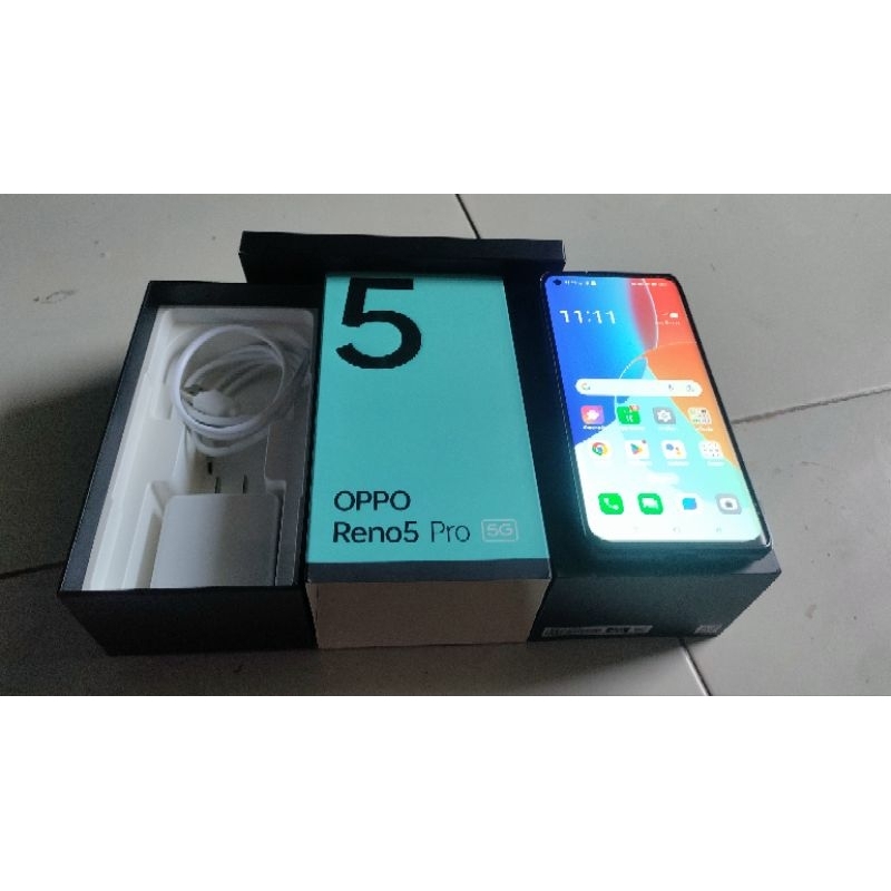 OPPO Reno 5 Pro 5G แรม12+8รอม256 อุปกรณ์ครบกล่อง แถมเคส 6-7 ชิ้น(อ่าน ...