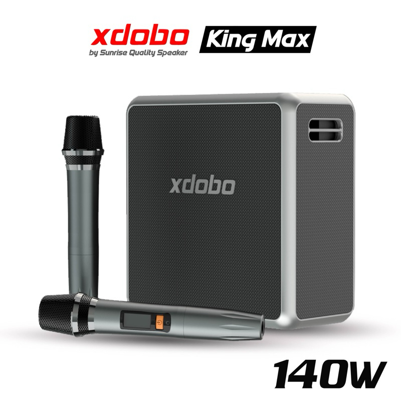 Xdobo King Max Bluetooth Speaker 140W with Wireless microphones ลำโพง ...