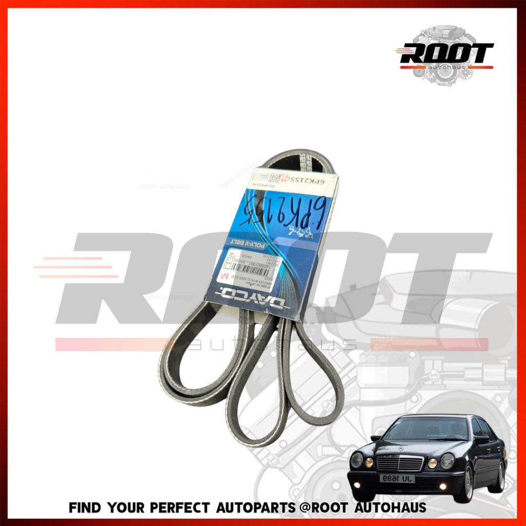 DAYCO สายพานเครื่อง 6PK2155 สำหรับ BENZ M111 E200 E230 E210 | Shopee ...