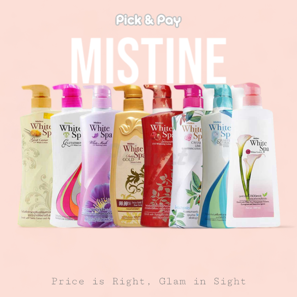 Mistine มิสทีน โลชั่น ไวท์สปา ผิวหอม White Spa Body Lotion | Shopee ...