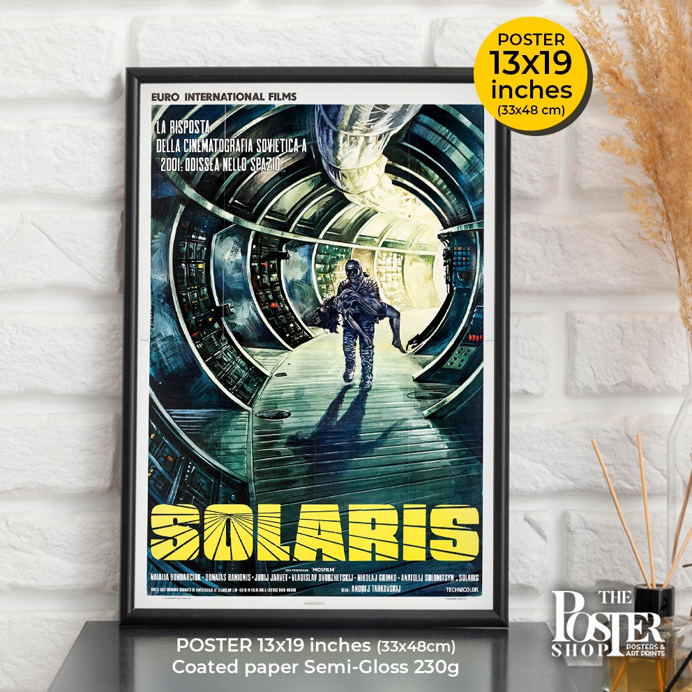 Solaris Poster 1972 (โซลาริส) ภาพยนต์อภิมหาปรัชญา Sci-Fi โดย Andrei ...