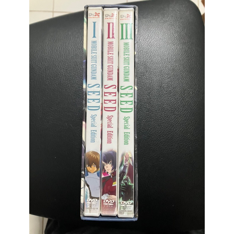 DVD GUNDAM SEED SPECIAL EDITION 1-3 BOXSET ลิขสิทธิ์เเท้ | Shopee Thailand