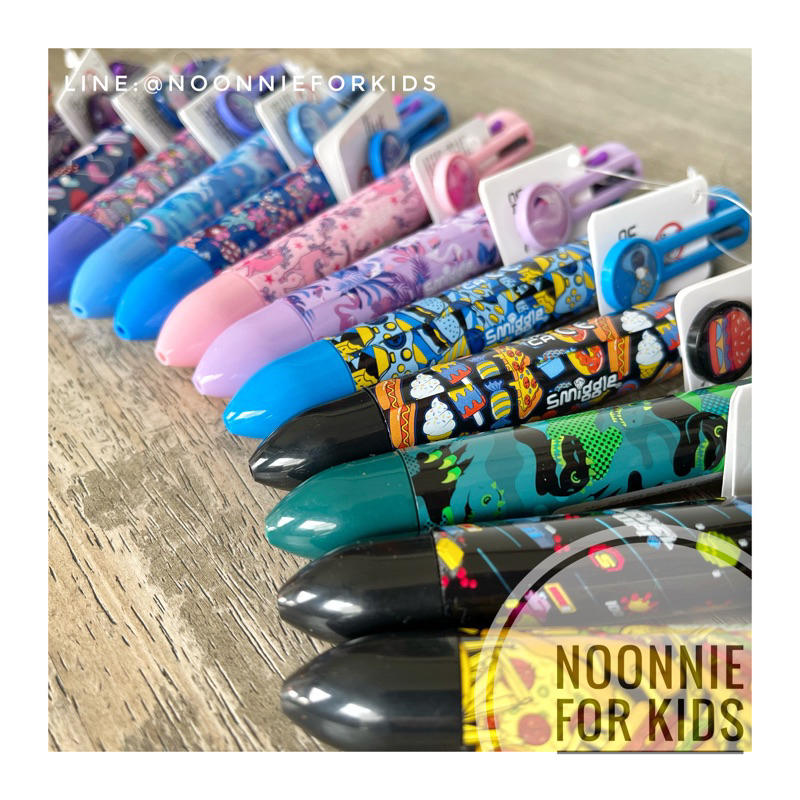🌈ปากกา 8 สี กลิ่นหอม🌈Smiggle Rainbow Pen🌈แท้จากออสเตรเลีย***มีบริการ ...