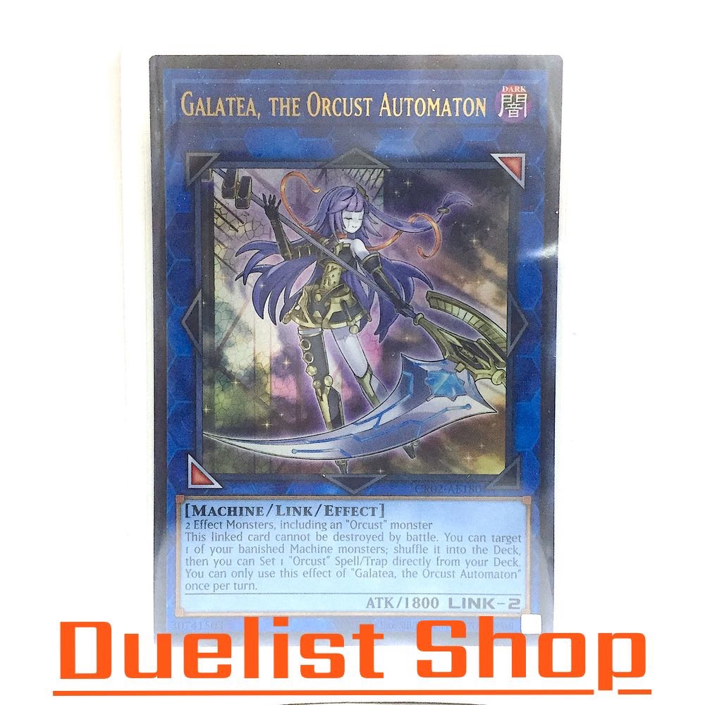 Galatea, the Orcust Automaton (UR) Monster Dark Link2 [Machine/Link ...