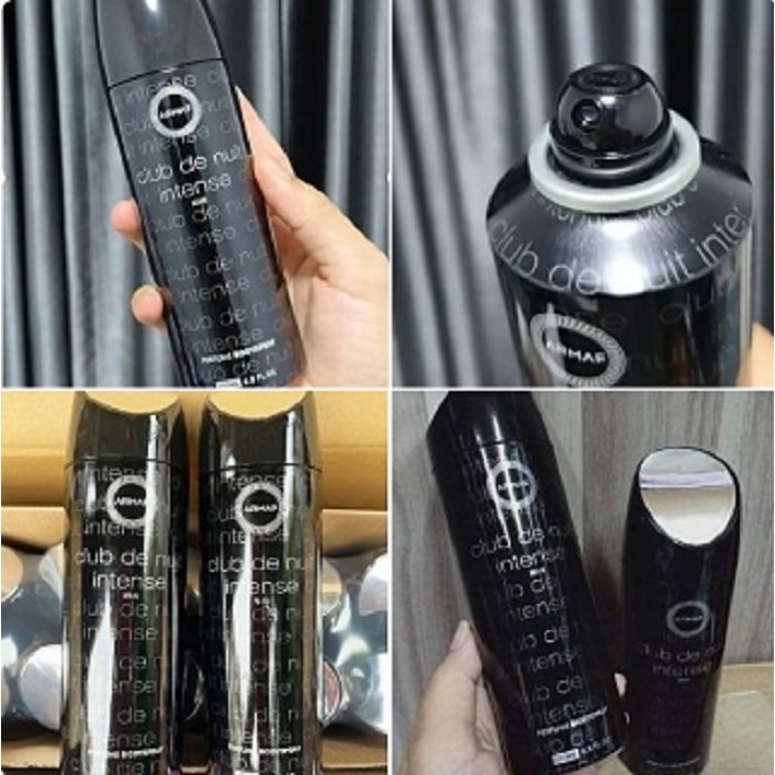 สเปรย์ระงับกลิ่นกาย Armaf Club De Nuit Intense Man Body Spray 200 ML | Shopee Thailand