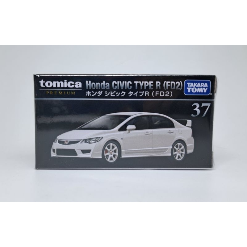 โมเดลรถ Tomica Premium No.37 Honda Civic Type R (FD2) WHITE | Shopee Thailand