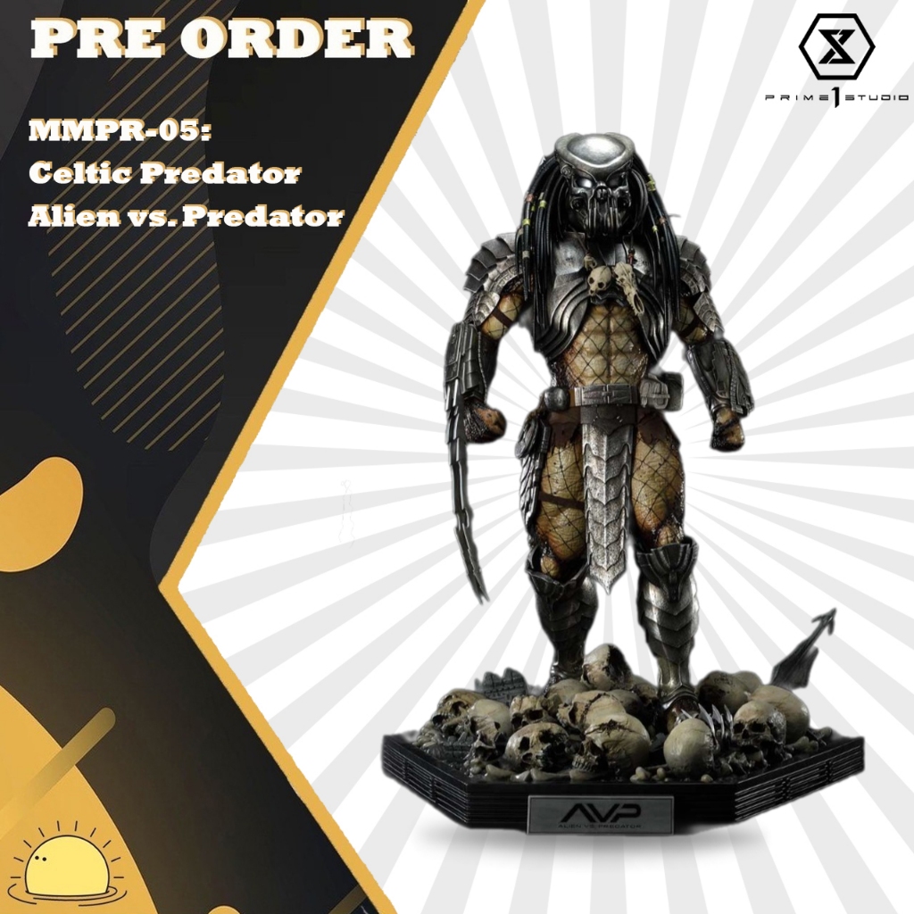 Pre-order Prime 1 Studio MMPR-05: Celtic Predator (Alien vs. Predator ...