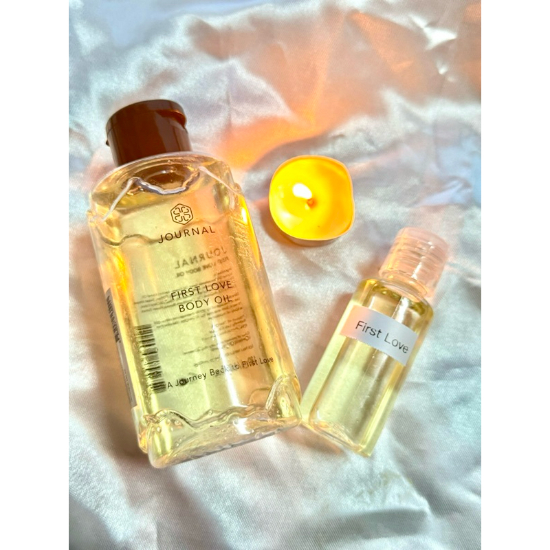 Journal body oil กลิ่น First Love ขนาด 30ml. ของแท้ 💯 | Shopee Thailand