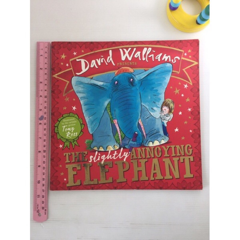 The slightly annoying elephant by David walliams หนังสือภาษาอังกฤษมือ ...