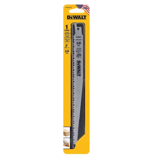 DEWALT รุ่น DWAR516P5 ใบเลื่อยชักตัดไม้ 12นิ้ว 5/6ฟัน (5 ใบ/แพ็ค ...