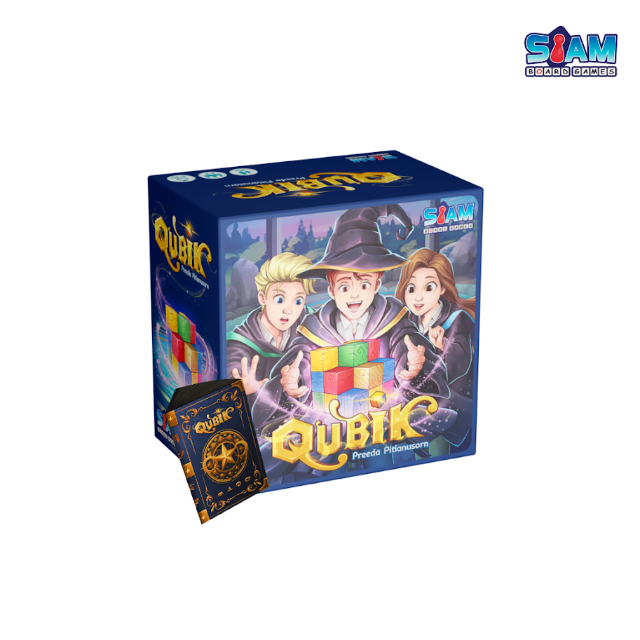 [เกมใหม่!] Qubik (TH/EN) คิวบิค by Siam Board Games สยามบอร์ดเกม | Shopee Thailand