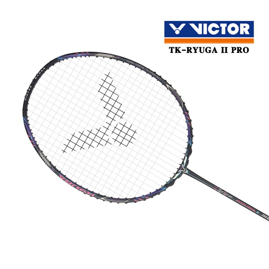 VICTOR ไม้แบดมินตัน รุ่น TK-RYUGA II PRO แถม เอ็นVS-100 + ซองหนัง (โปรด ...